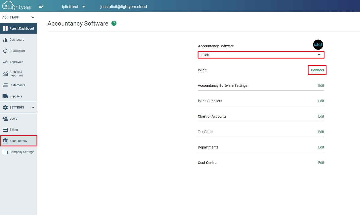 Iplicit Integration Setup Guide