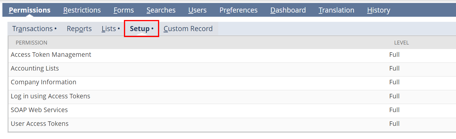Connecting to Netsuite