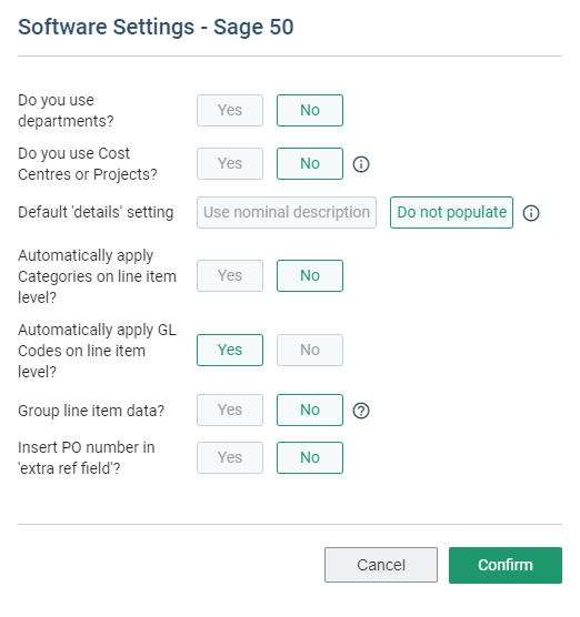 Sage Setup