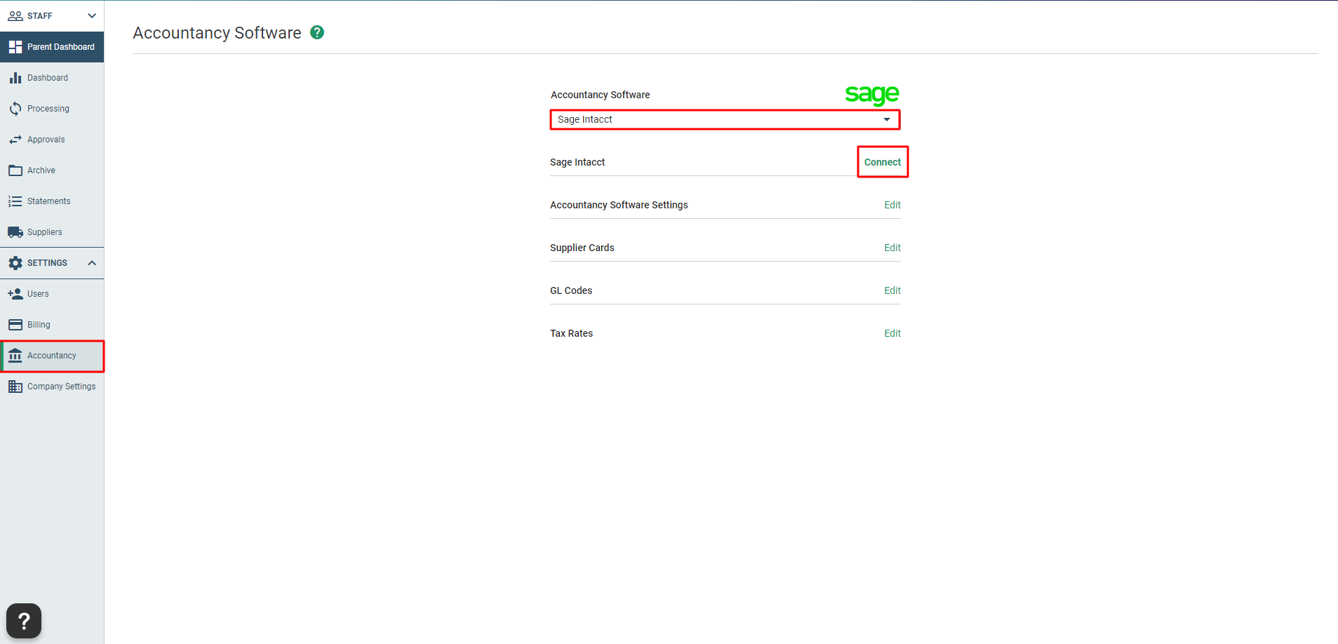 Sage Intacct Integration Setup Guide